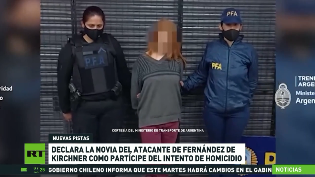 Declara la novia del atacante de Fernández de Kirchner como partícipe ...