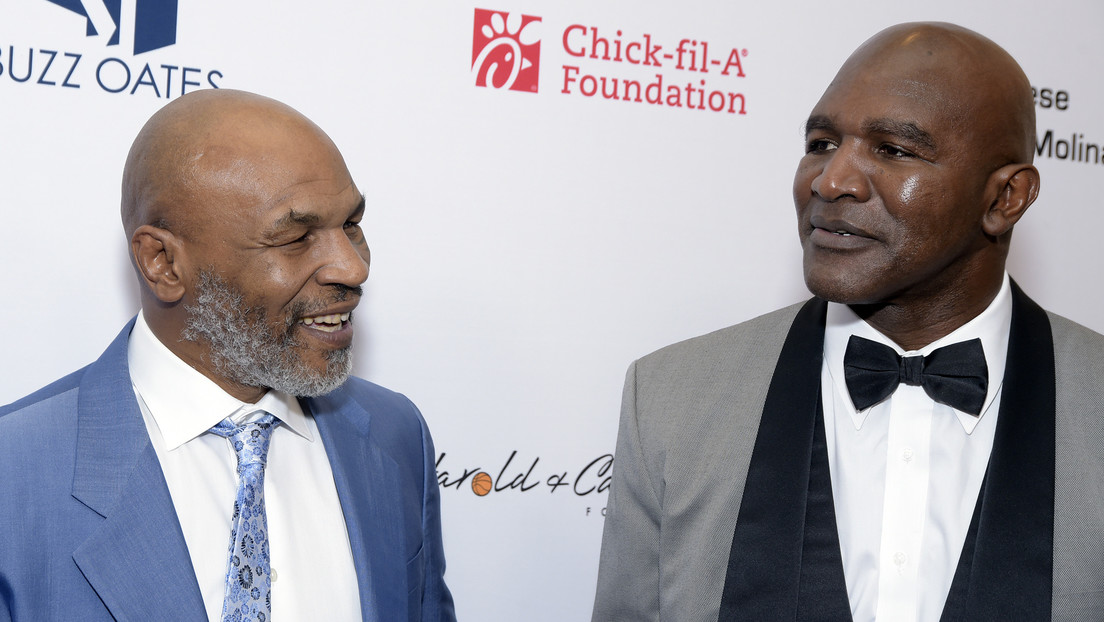 Mike Tyson y Evander Holyfield se unen para lanzar un producto de ...