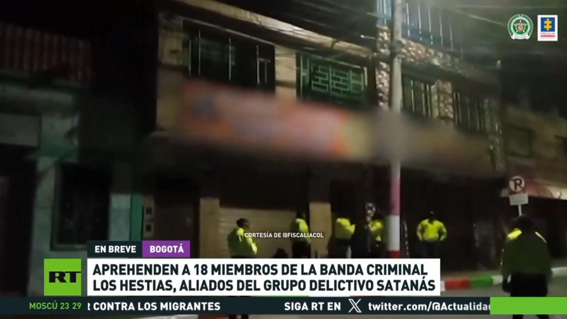 En Colombia aprehenden a 18 miembros de la banda criminal Los Hestias ...