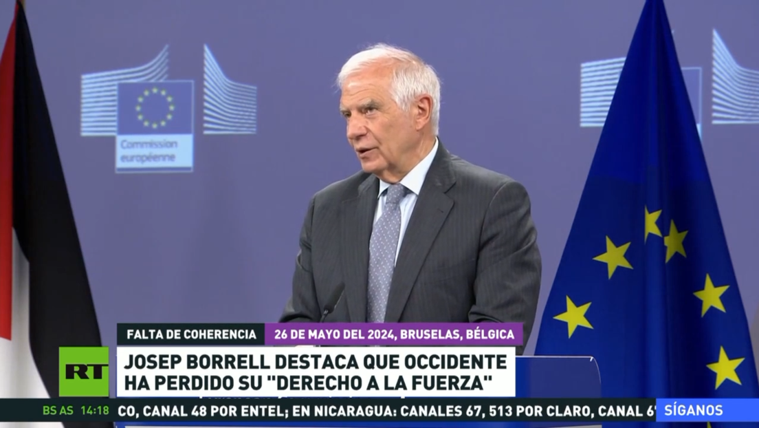 Josep Borell destaca que Occidente ha perdido su "derecho de fuerza" - RT