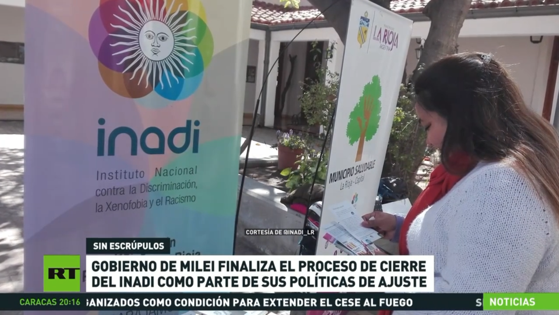 Gobierno de Milei finaliza el proceso de cierre del INADI como parte de ...