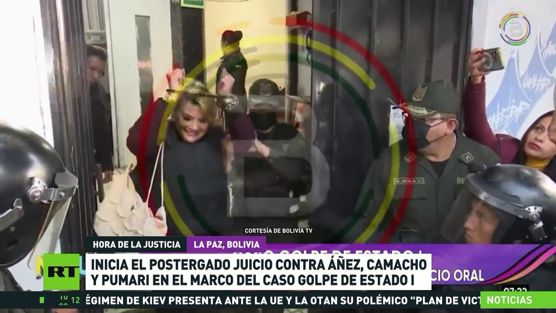 Inicia en Bolivia el postergado juicio contra Añez por el caso 'Golpe ...
