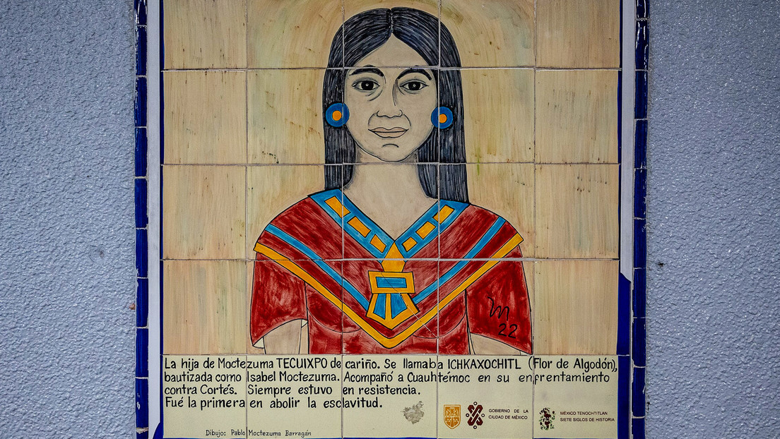 El primer acto de emancipación de América de la última princesa azteca - RT