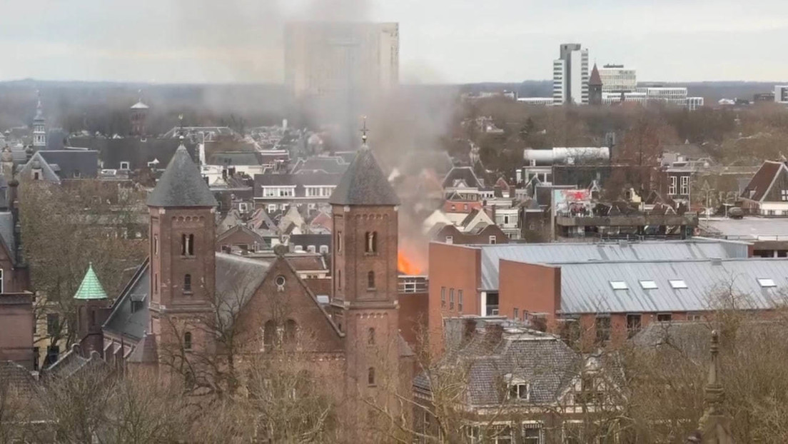 Gran incendio en una ciudad neerlandesa tras una explosión (VIDEOS) - RT