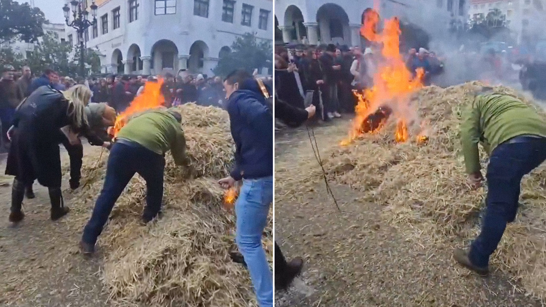 Fuego y rechazo: agricultores españoles se rebelan contra el acuerdo UE ...