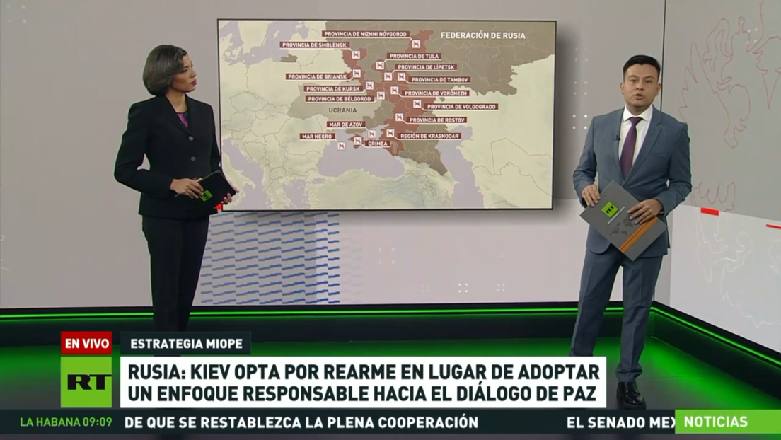 Rusia: Kiev opta por rearme en lugar de adoptar un enfoque responsable ...