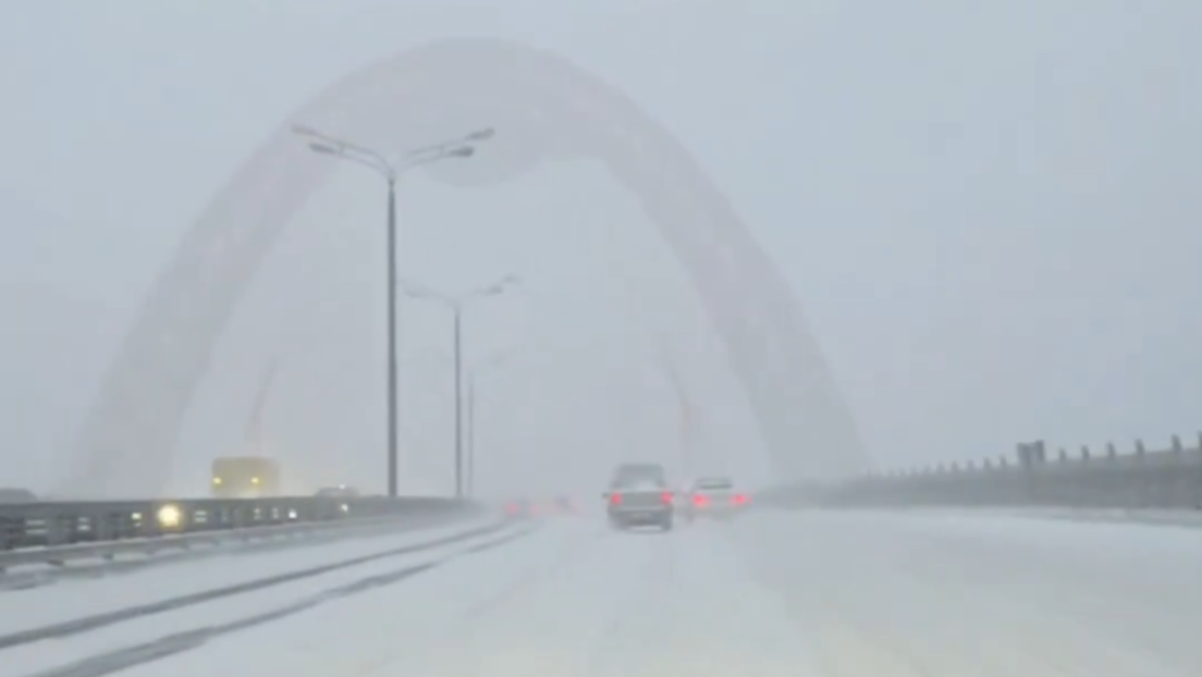 Arco fantasma: la impactante aparición de una estructura gigante en la ...