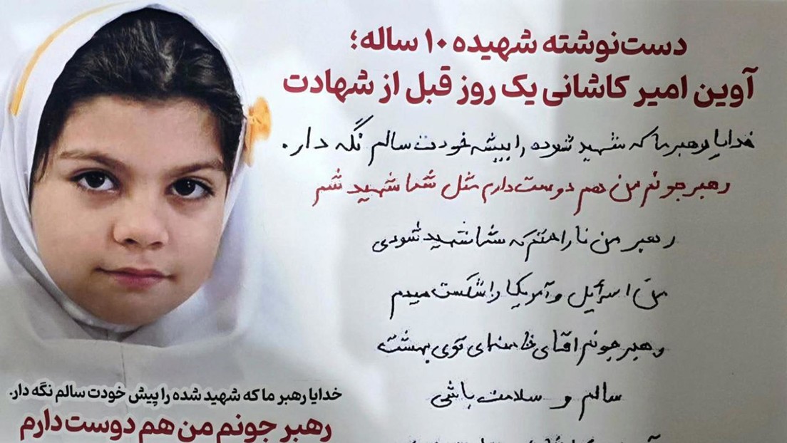 "Yo también quiero convertirme en mártir": El mensaje de una niña iraní ...